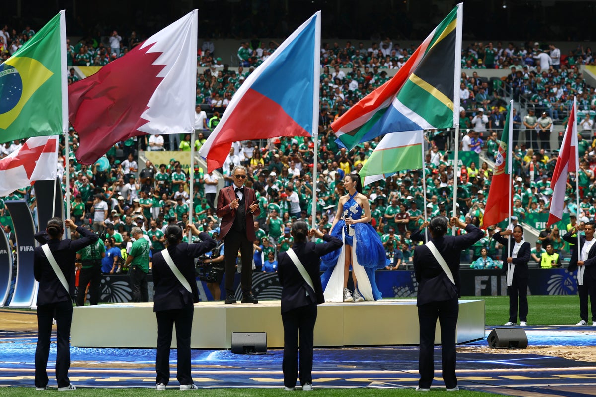 US flag 'booed' at World Cup 2026 opener in Mexico City