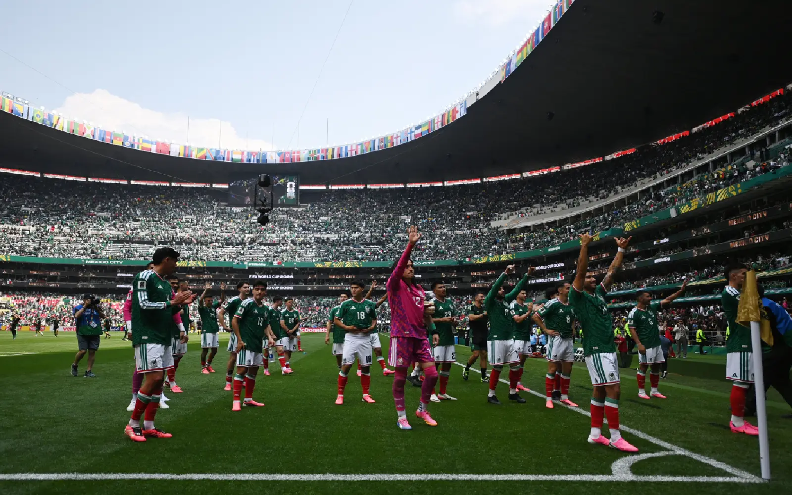 Aguirre says Mexico beat cramps and stage fright in World Cup opener