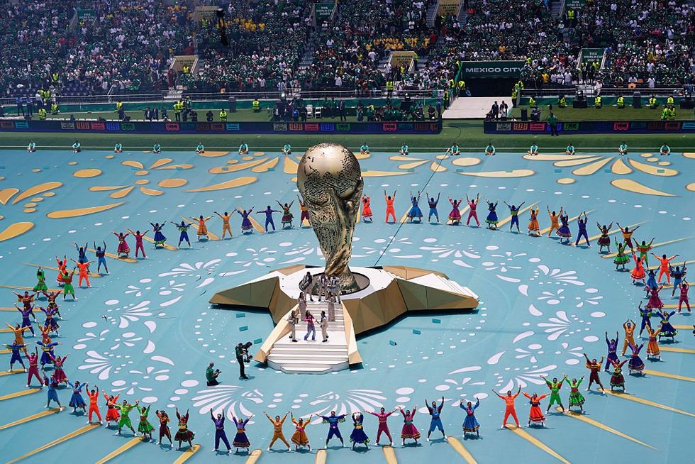 ITV viewers 'switch off' FIFA World Cup opening ceremony as football ...