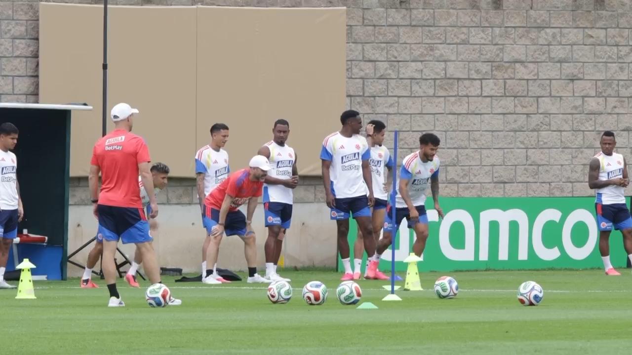 Colombia train in Guadalajara ahead of their first World Cup 2026 game
