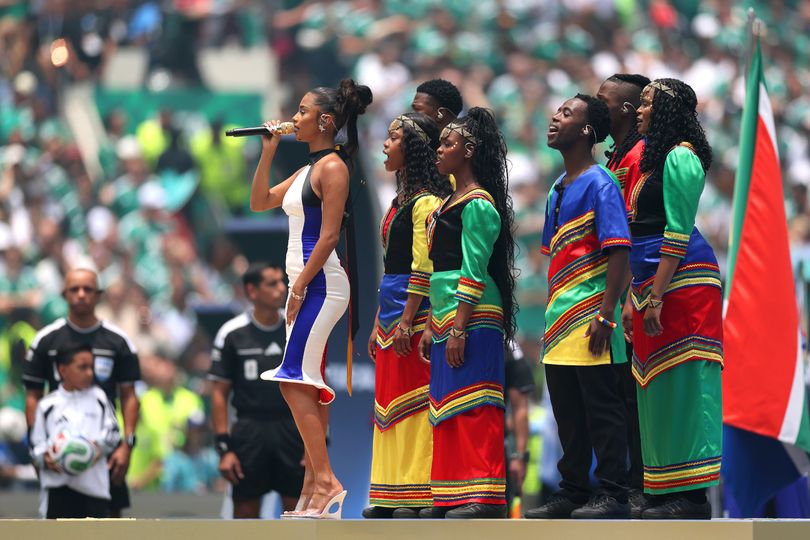 World Cup fans left fuming as Tyla's opening ceremony performance cut short
