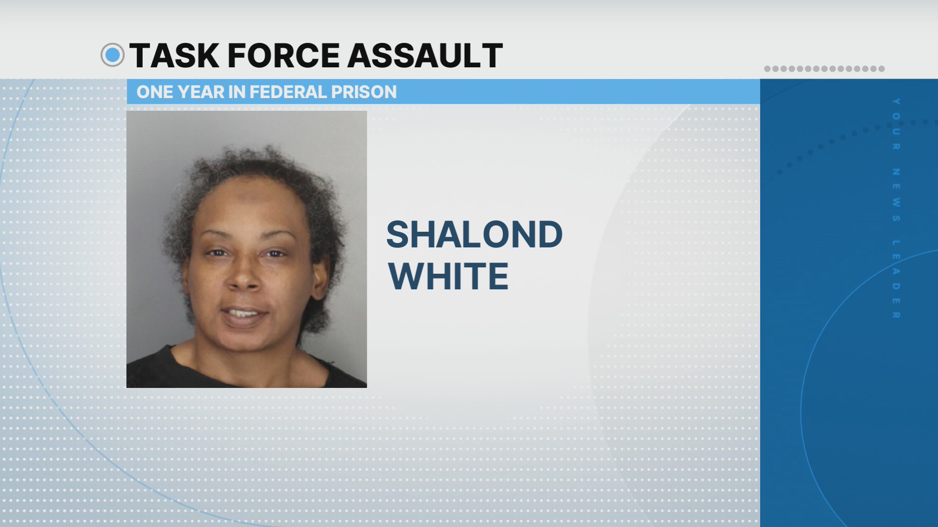 Woman who punched, kicked task force officers gets year in prison