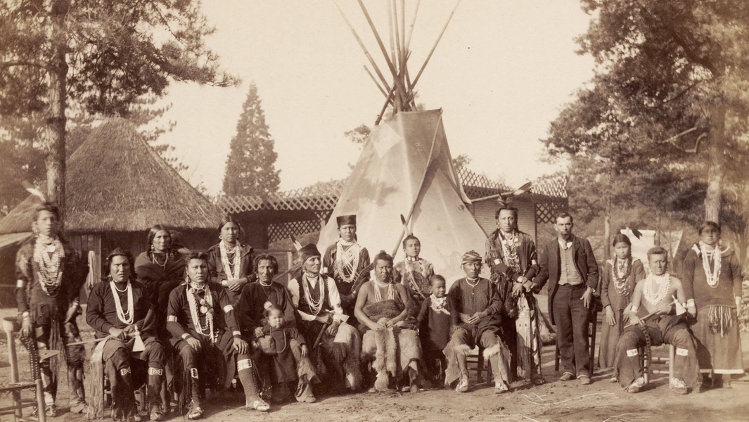 6 historic Native American family and cultural portraits