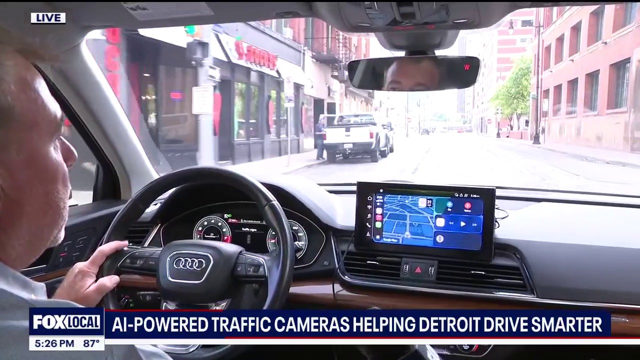 Miovision AI communicates with traffic lights at intersections