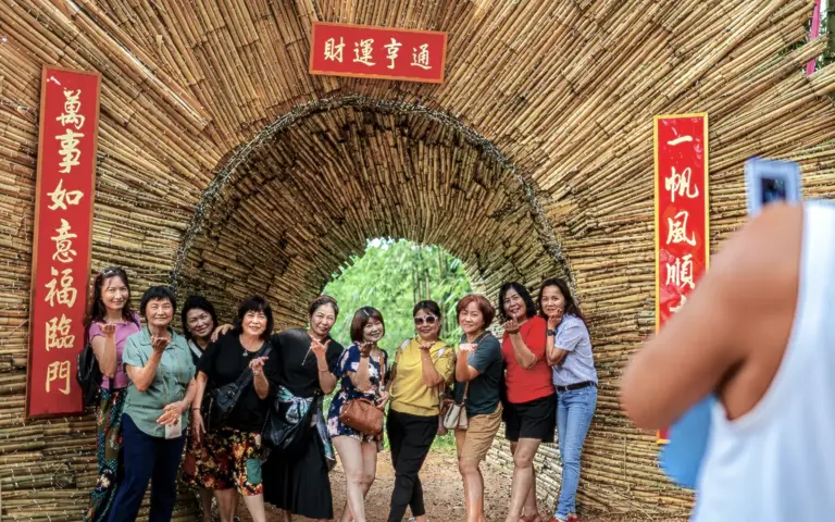 The hidden bamboo village drawing visitors to Kulai