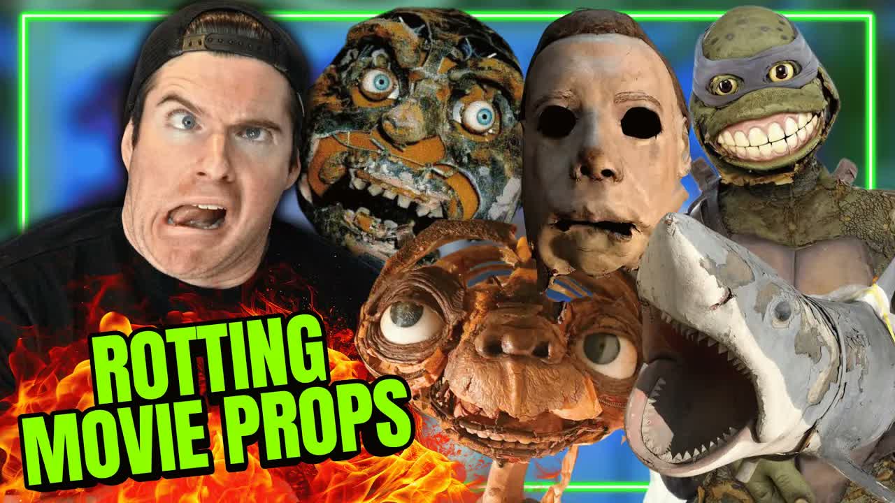 Famous rotting movie props