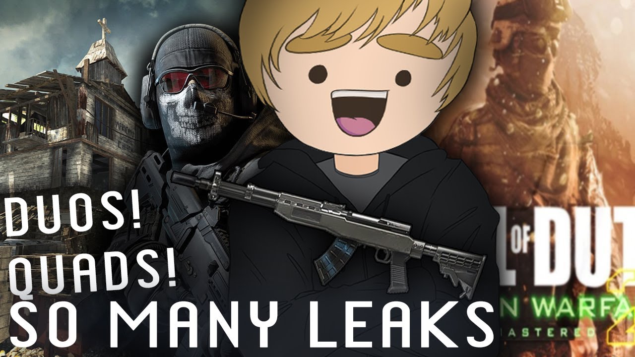MW2 campaign remastered – new maps and weapons leaked