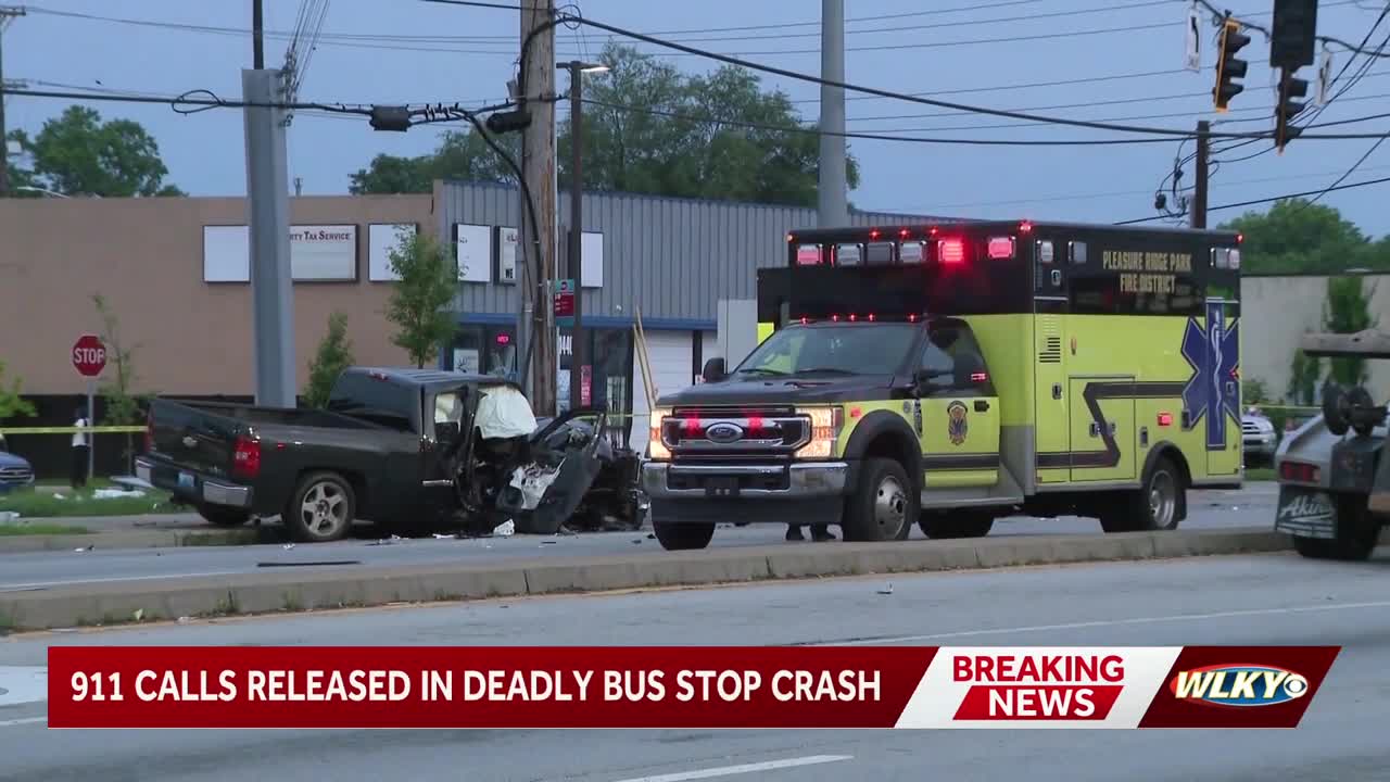 911 calls released from deadly TARC bus stop crash in Shively