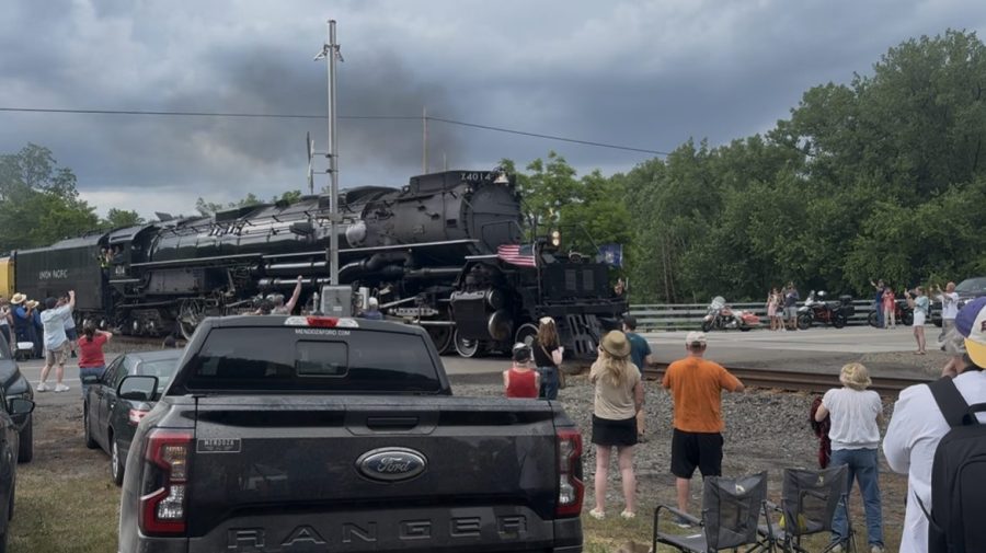 Historic Big Boy steam locomotive visits the Twin Tiers