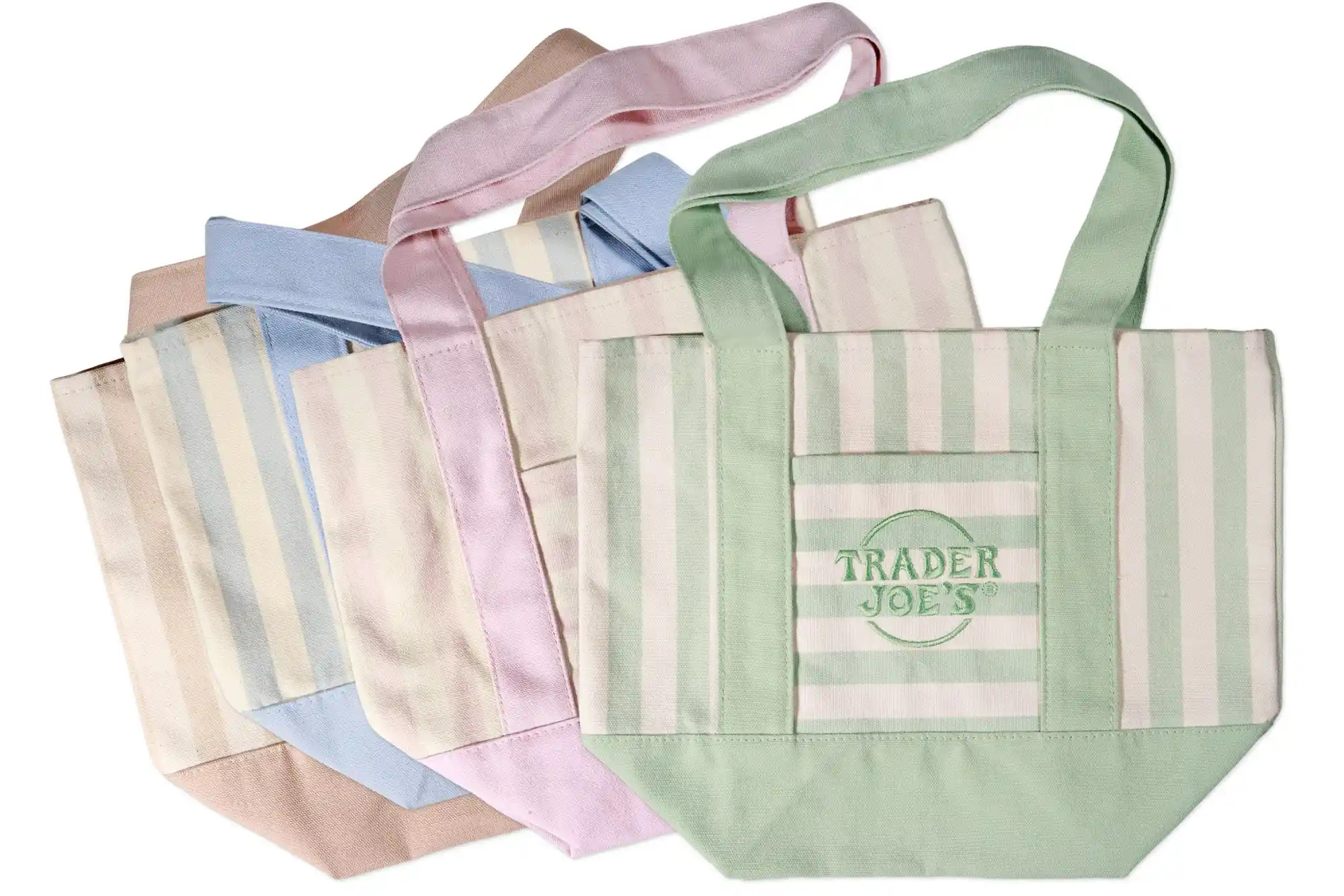 Trader Joe’s drops striped mini totes for summer