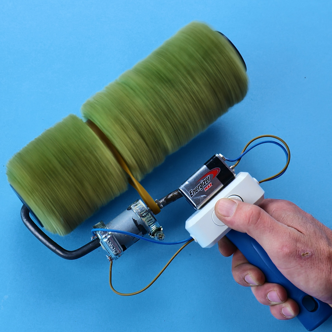 Automate your painting with this roller hack 💯