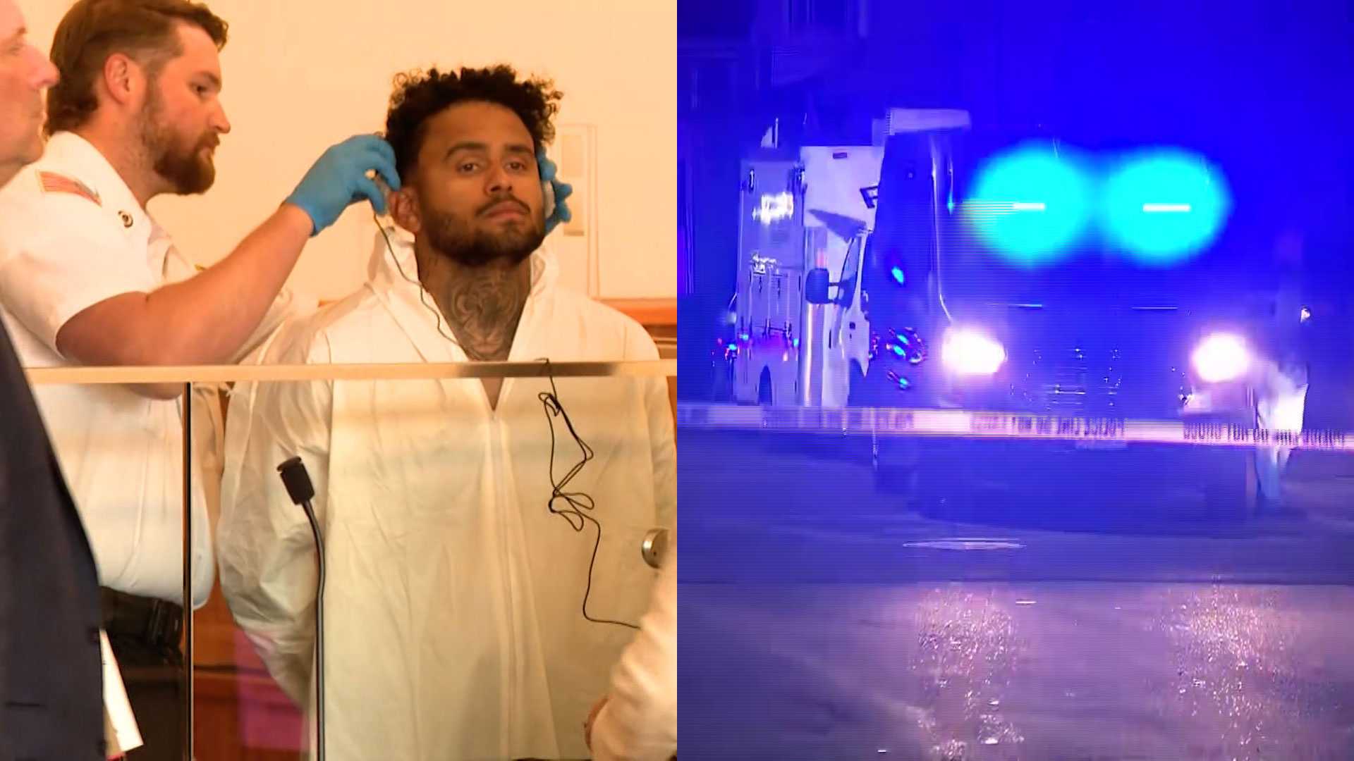 Massachusetts double-murder suspect accused of using pitchfork, cobblestone