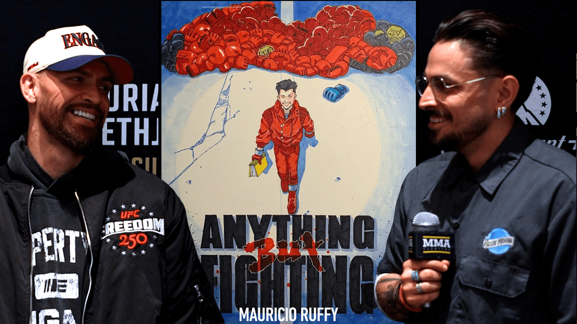 Anything but fighting: Mauricio Ruffy loves One Piece, Monkey D Luffy