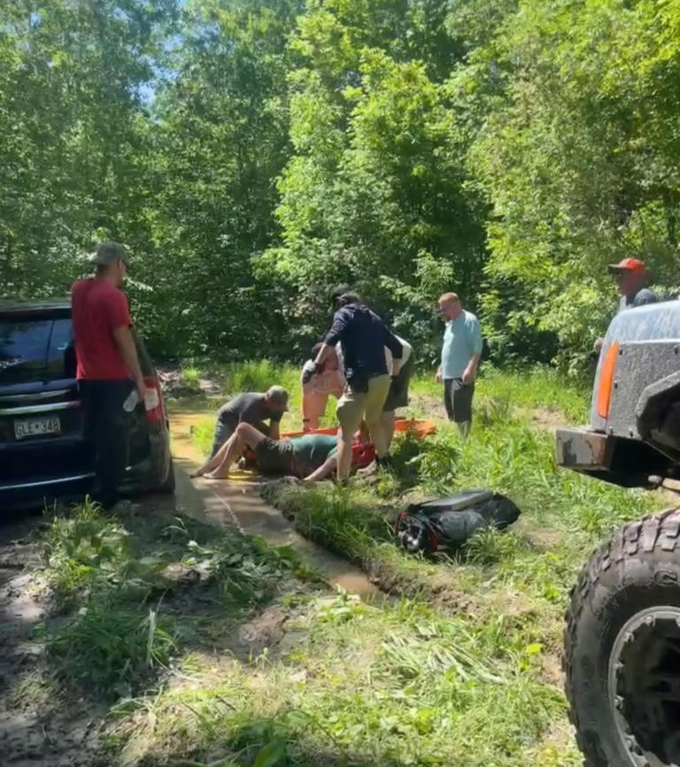 Pair of ATVers rescue missing woman stuck in 'quicksand' mud for 3 days ...
