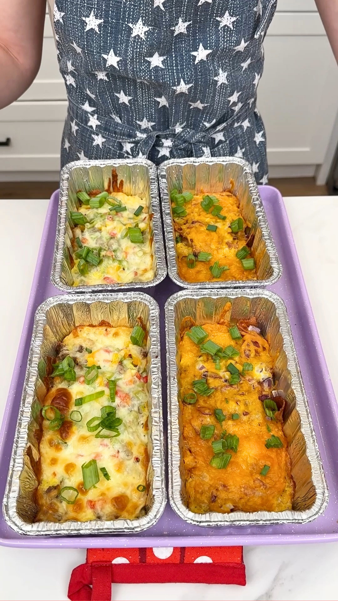 Mini breakfast casserole recipe idea