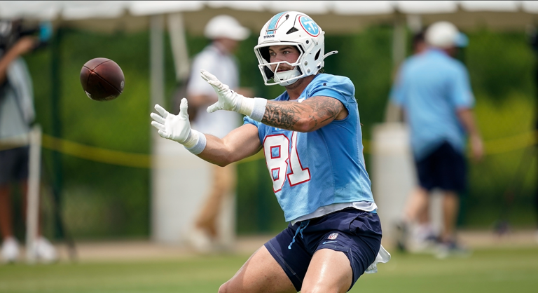 Titans rookie report: Carnell Tate not alone with the arrow pointing up ...