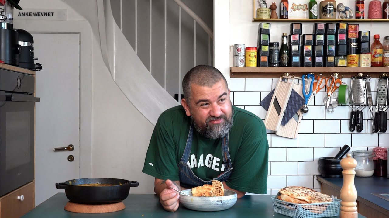 Linse dhal med pocheret æg billig one pot med masser af smag