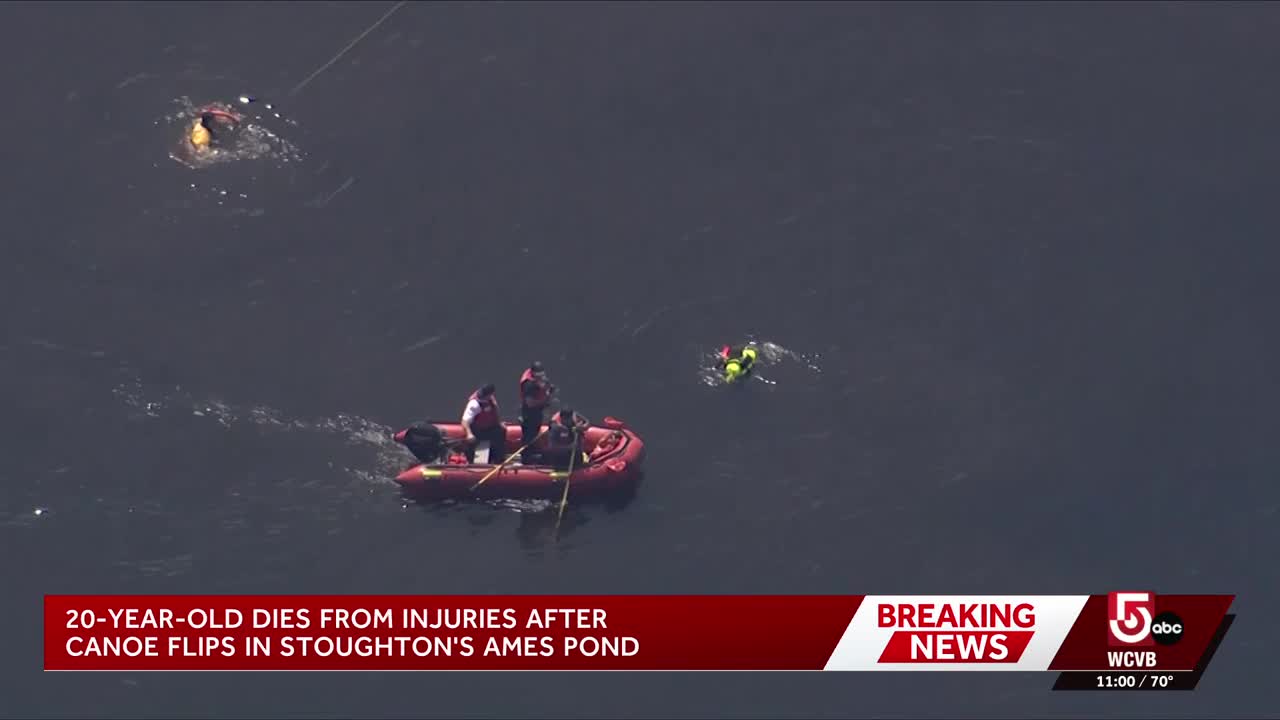 20-year-old dies after being pulled from Stoughton pond, DA says