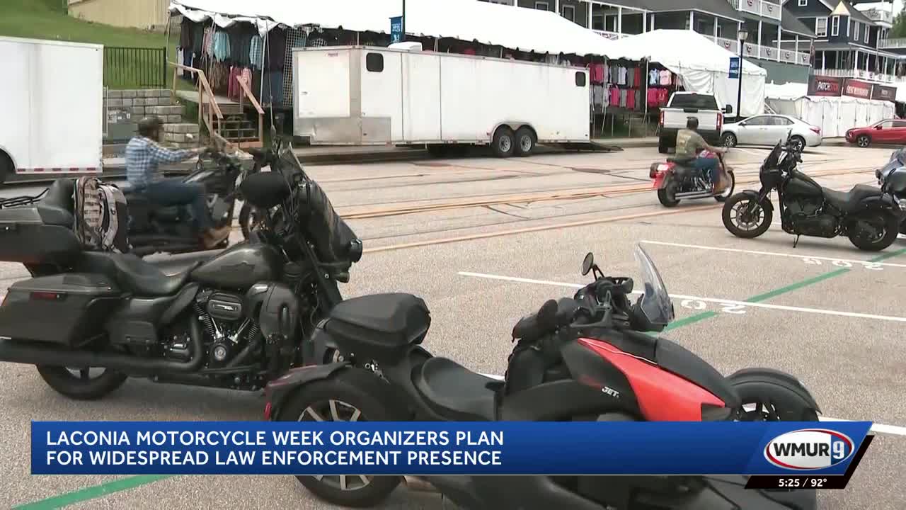 Weirs Beach prepares for Laconia Motorcycle Week