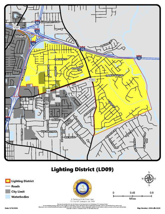 Streetlights to be turned off in three St. Tammany communities ...