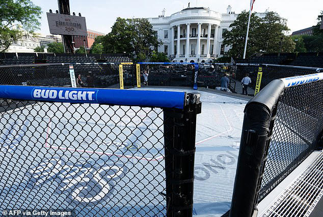 The eye-popping total cost for Trump's UFC fight White House ...