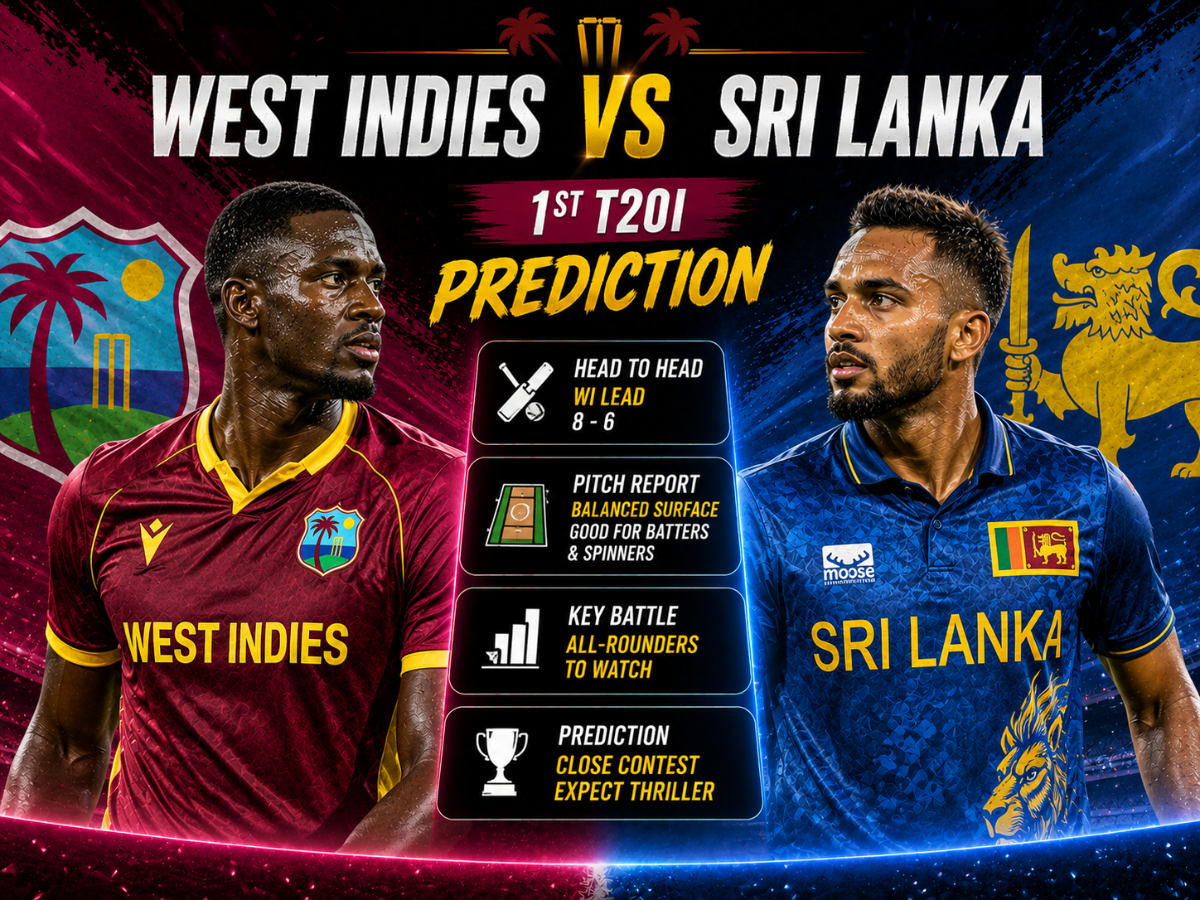 West Indies vs Sri Lanka winner and toss prediction: Who will win today ...