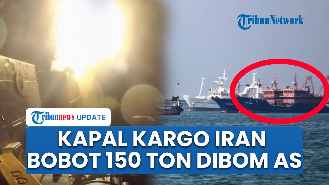 Iran akui kapal kargo bobot 150 ton dibom AS di Laut Oman, lima awak ...