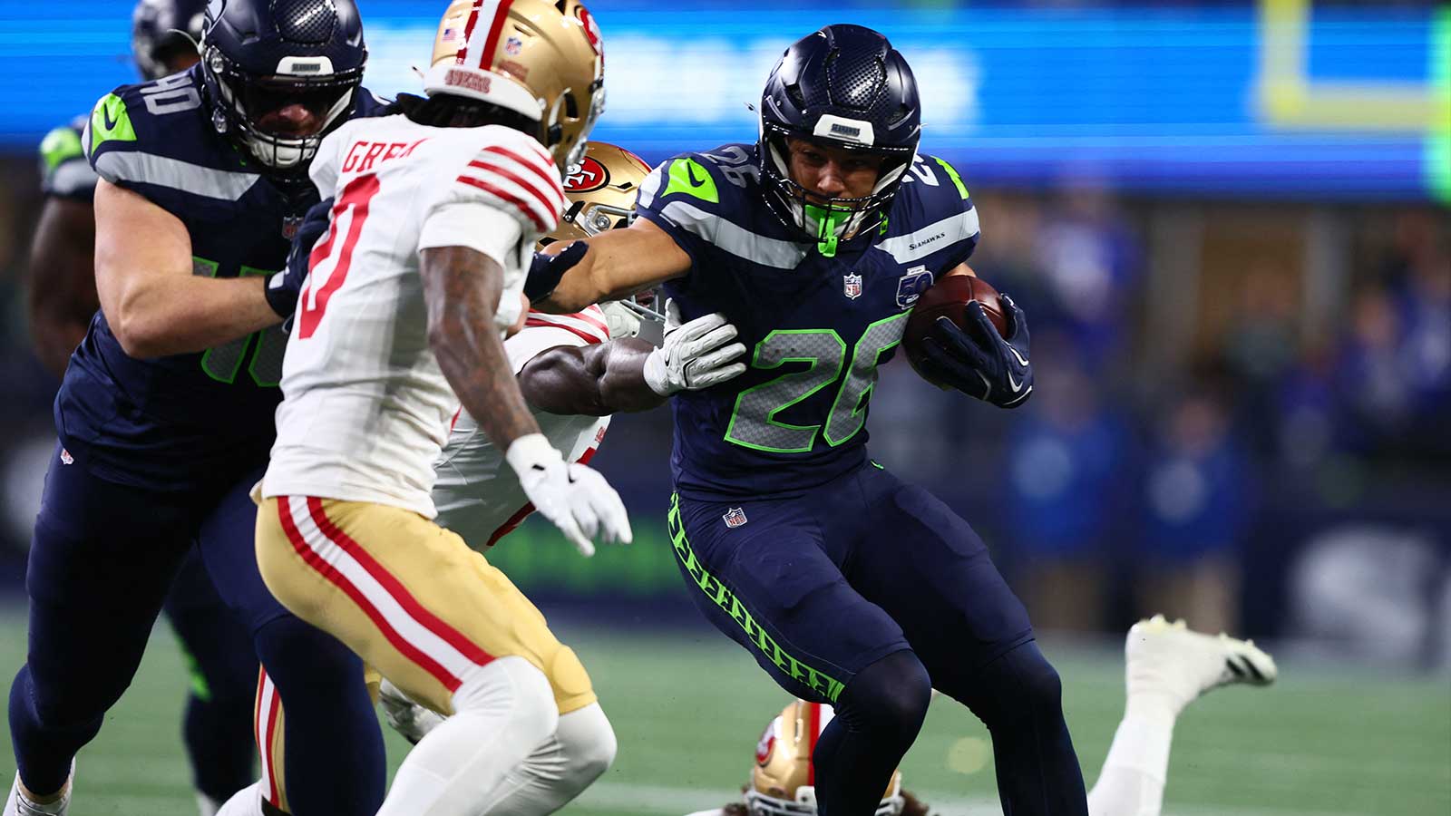 Seahawks’ Mike Macdonald leaves Week 1 door open for Zach Charbonnet ...