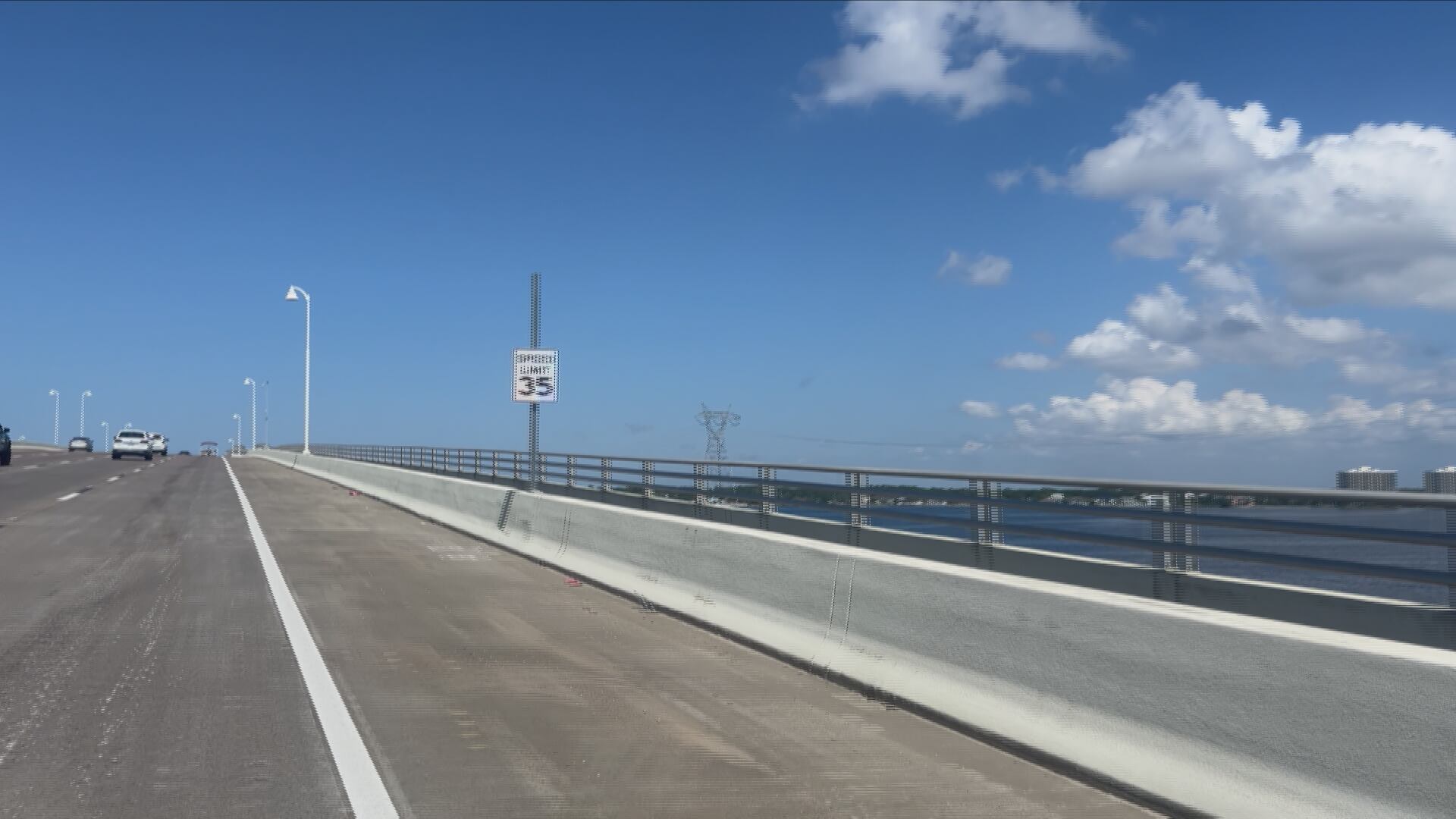 Hathaway Bridge speed limit reduced to 35mph for construction