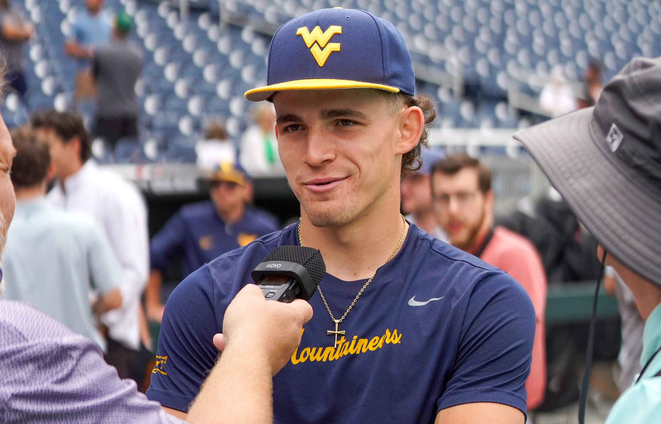 From rock bottom to the top: Gavin Kelly loves WVU’s grit