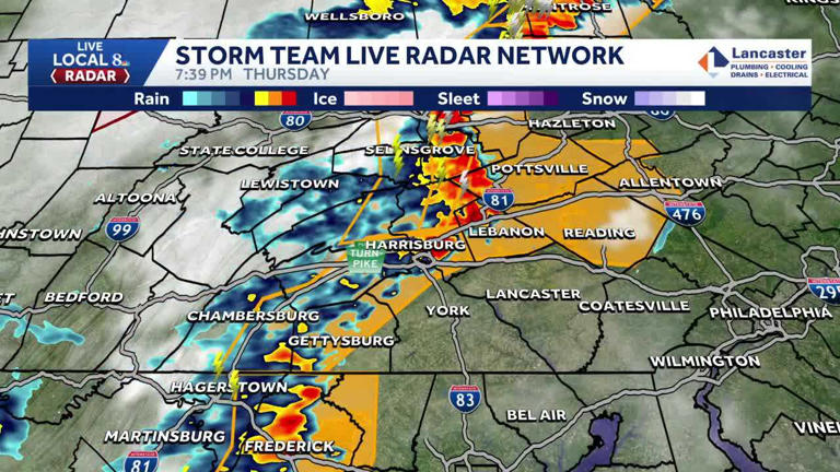 NWS | Severe thunderstorm warning issued for Dauphin and Lebanon counties