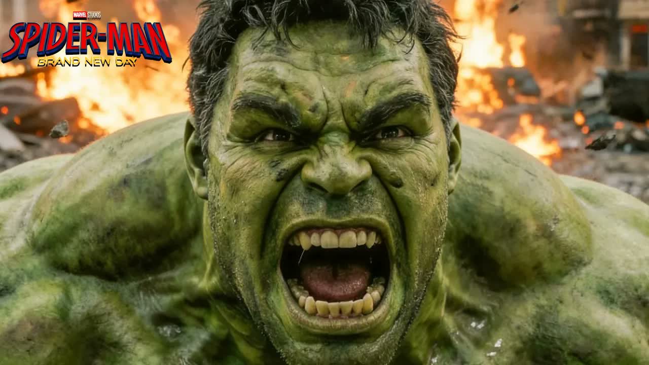 Spider-Man brand new day new leaked Hulk scene