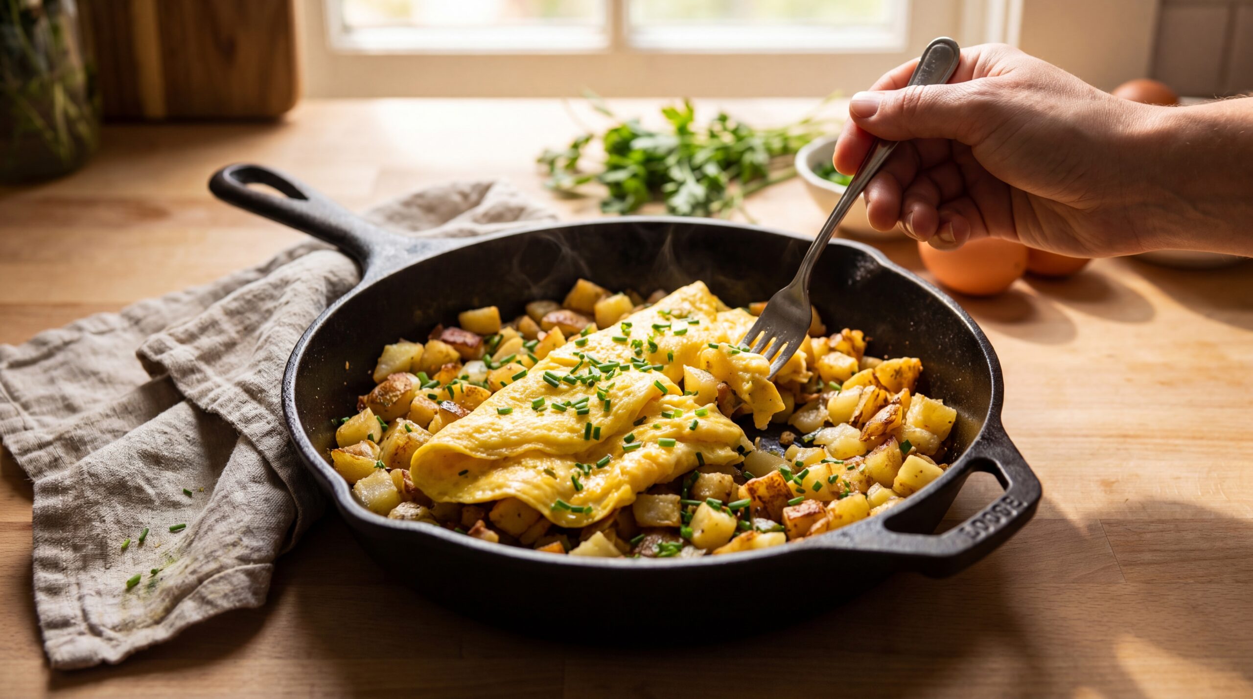 Three potatoes three eggs craft dinner magic fast