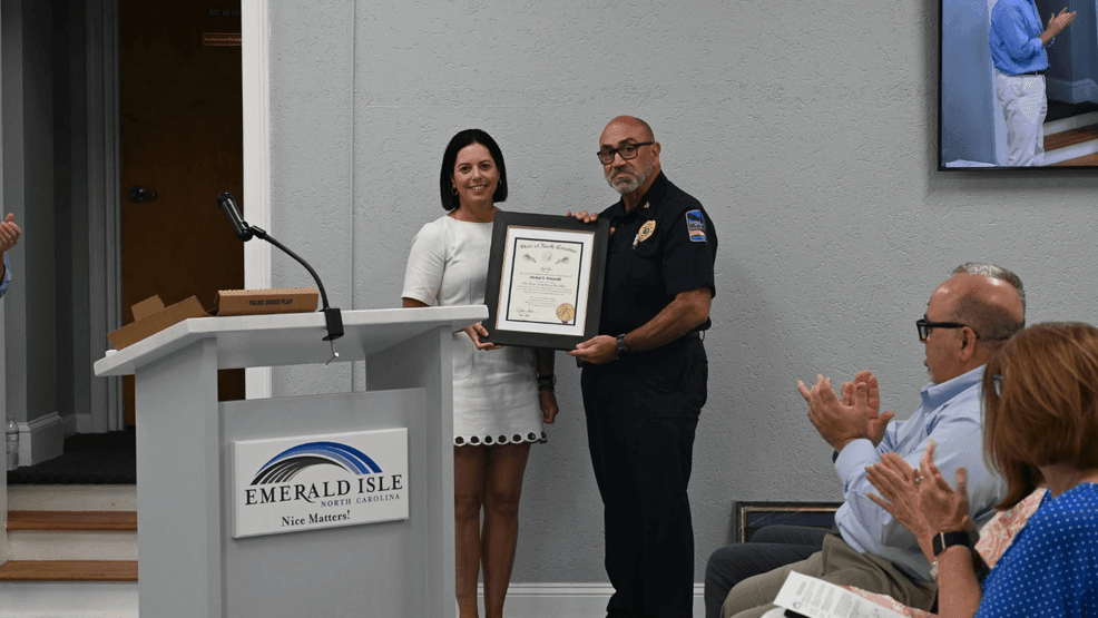 Retiring Emerald Isle chief Michael Panzarella honored with Order of ...