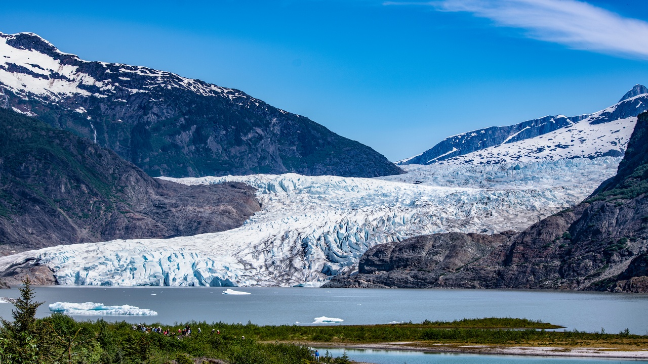 You can walk up to a 100-foot wall of blue ice just 12 miles from ...