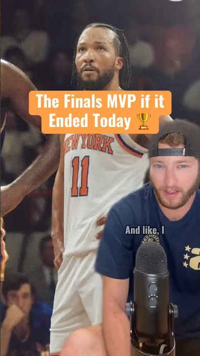 Jalen Brunson deserves the Finals MVP