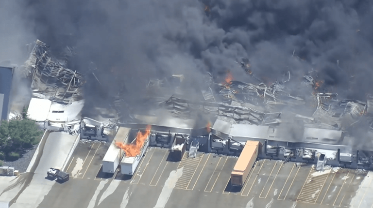 Tracy fire updates: Medline warehouse still burning as crews continue ...