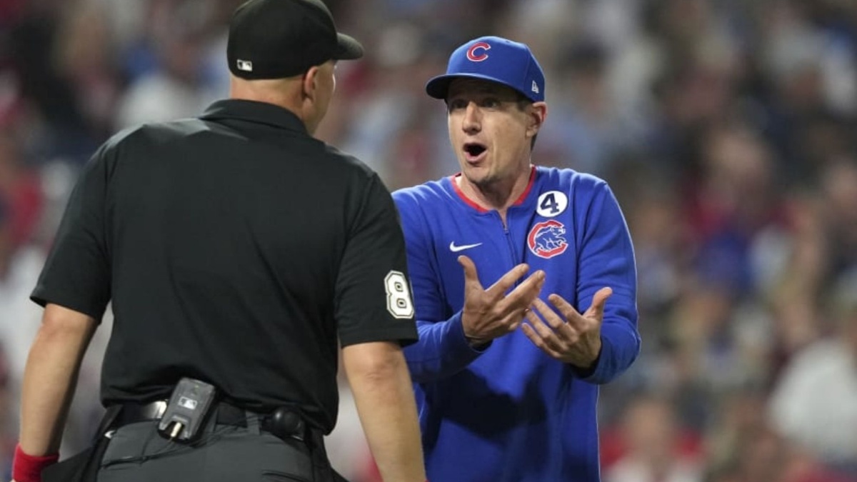 MLB: Smoke at Coors Field! Cubs manager ejected after wild ...