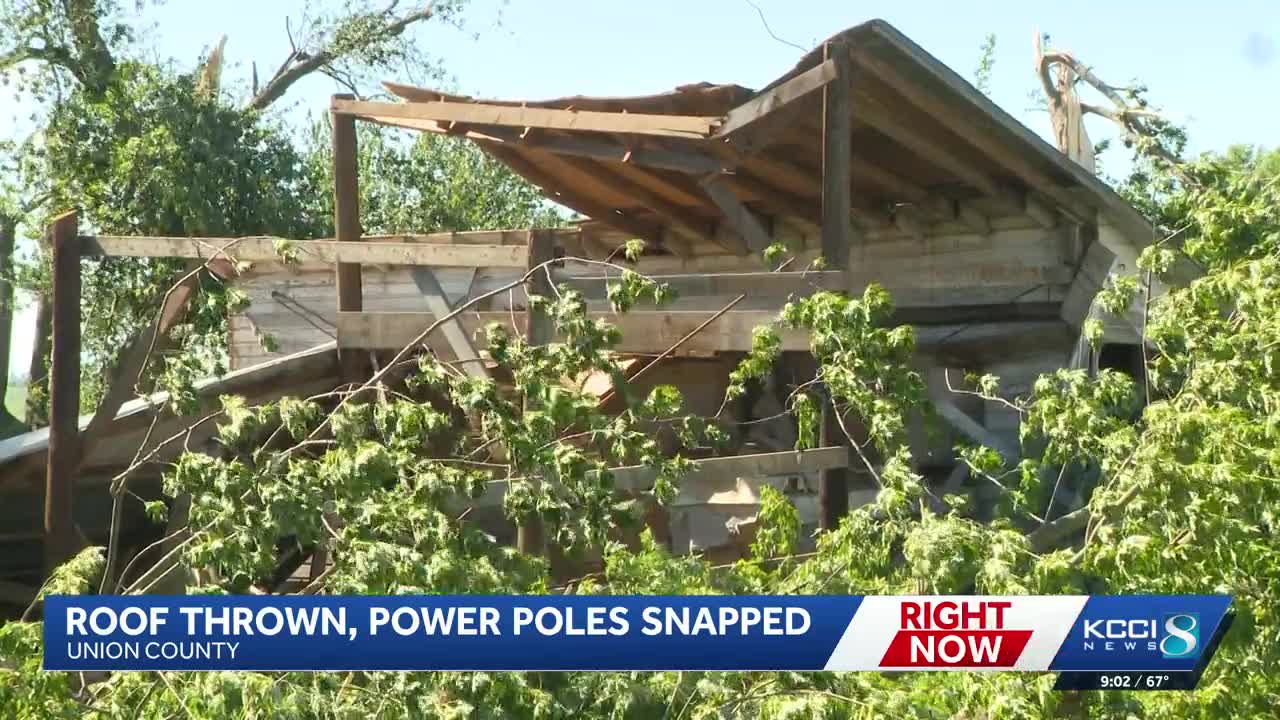 High winds damage homes, power infrastructure across Union County