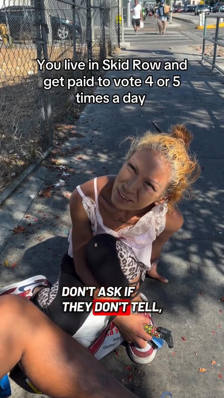 New Skid Row footage shows homeless making stunning claims about voter ...