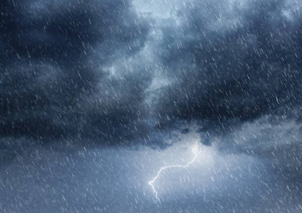 Franklin strip mall damaged in fire sparked by lightning strike