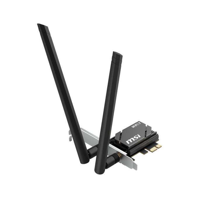 古いデスクトップPCもWi-Fi 7対応に MSI「HERALD BE6500 WiFi 7 PCIe Card」発売