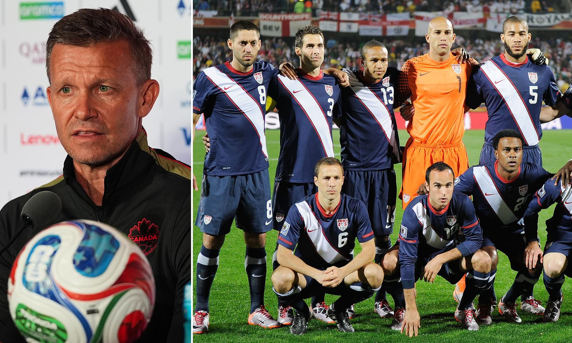 Canada coach Jesse Marsch sparks World Cup war of words with USA over ...