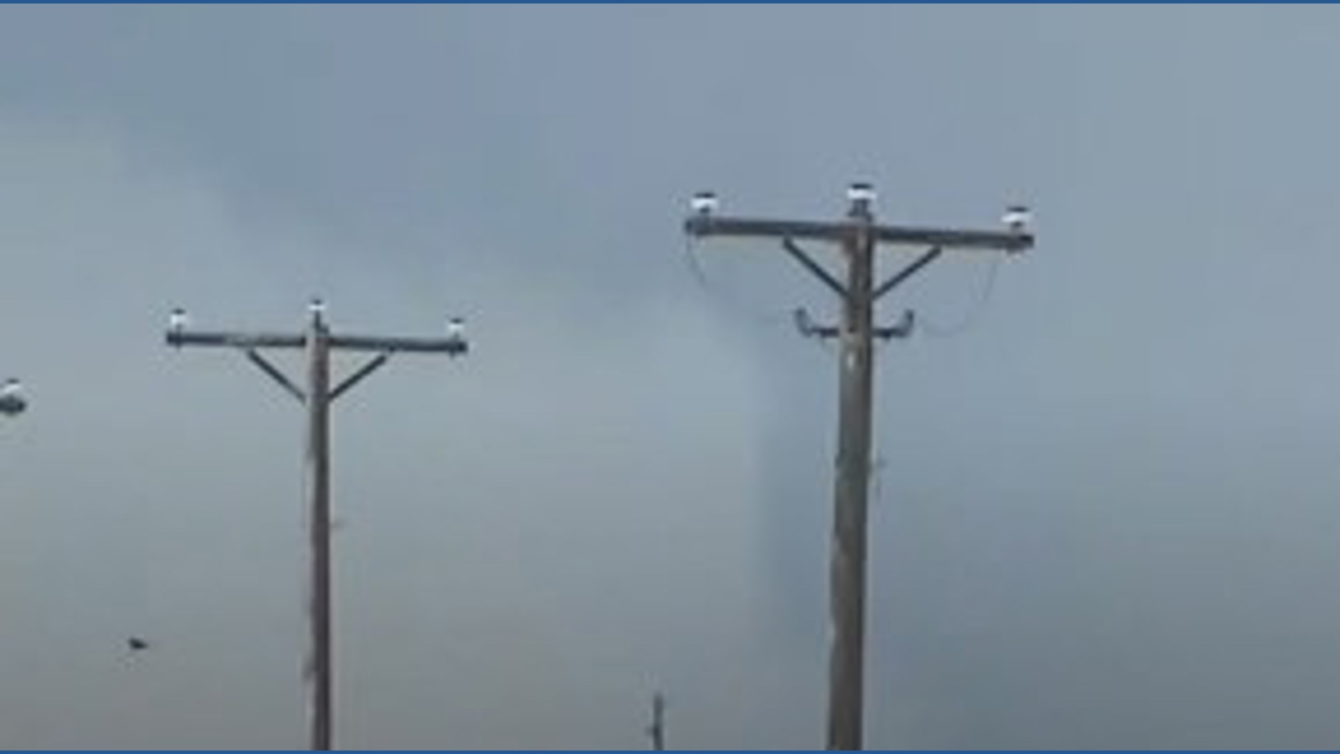 Tornado sighted in Dwight, Illinois, Thursday evening