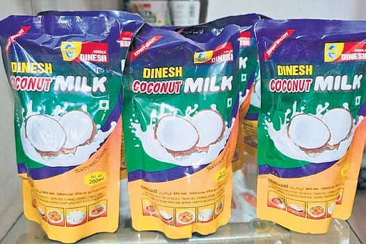 Dinesh cooperation’s coconut milk to hitch ride to US