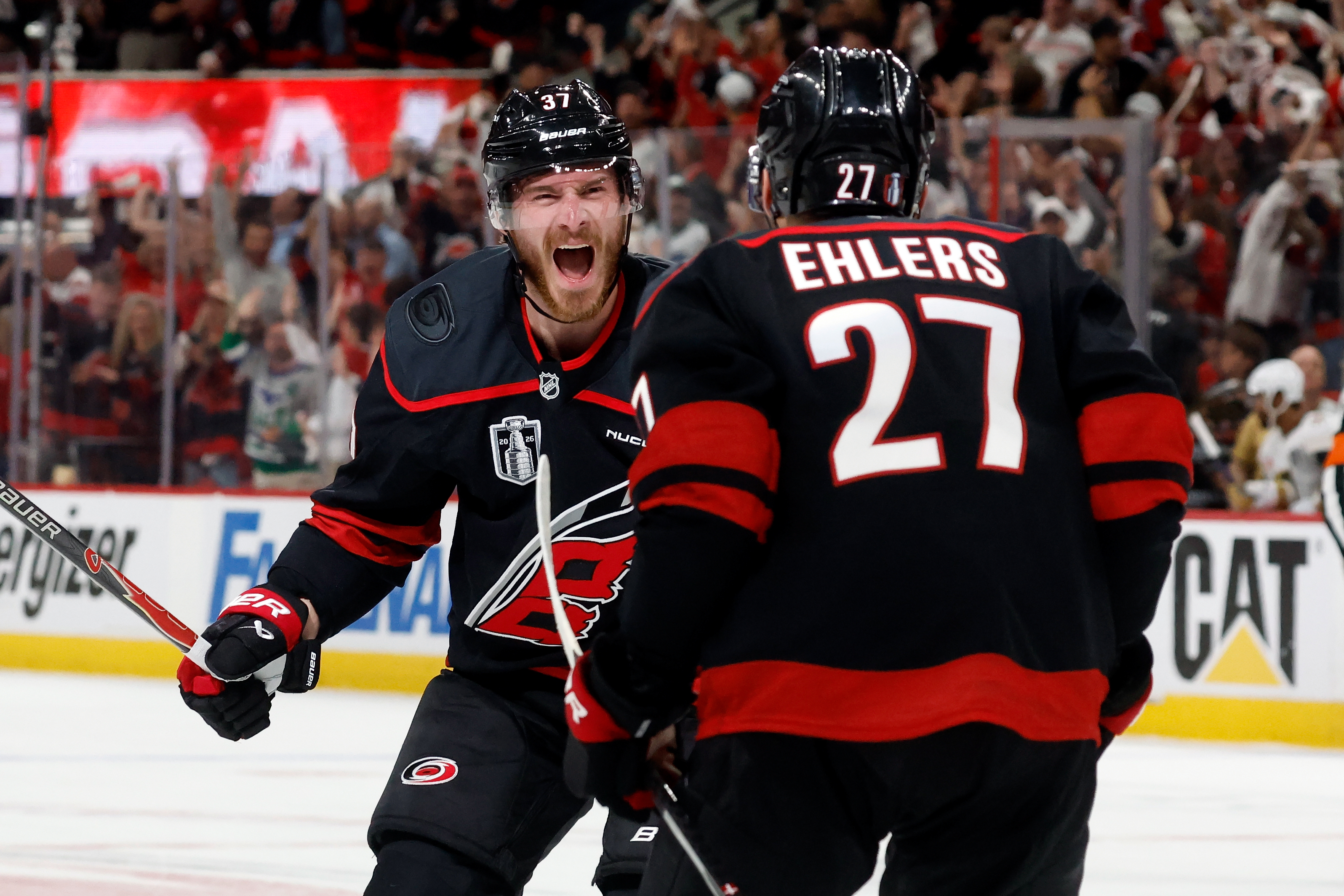 Svechnikov, Aho strike as Hurricanes top Golden Knights 4-2 to move ...