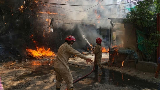 Official who inspected Delhi's Hauz Rani B&B a day before fire claimed ...