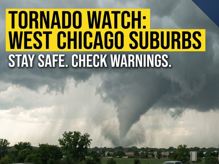 Tornado Watch for Chicago as Highest Outbreak Threat in West Suburbs ...