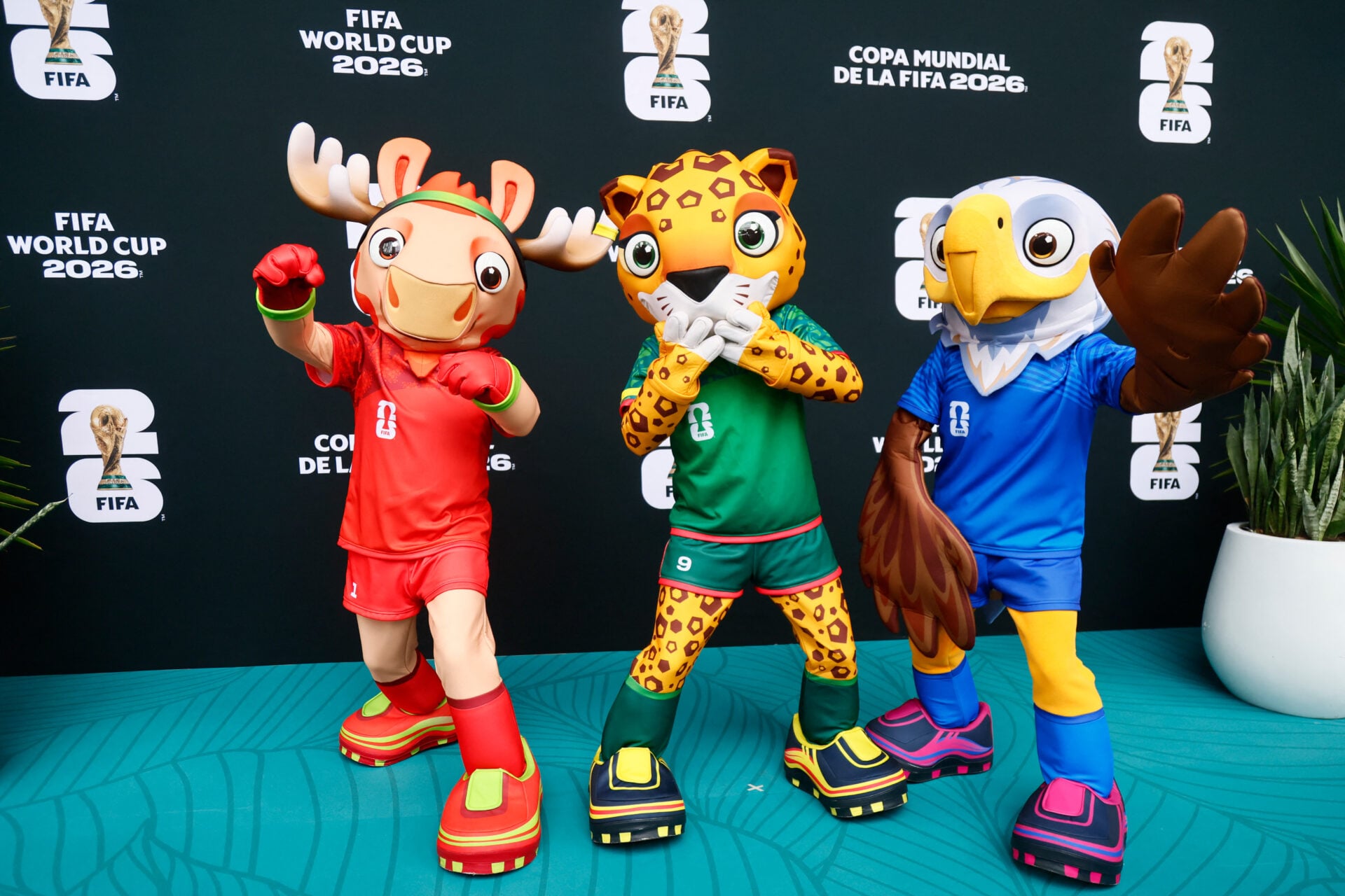 Meet the 2026 World Cup mascots Clutch, Maple and Zayu