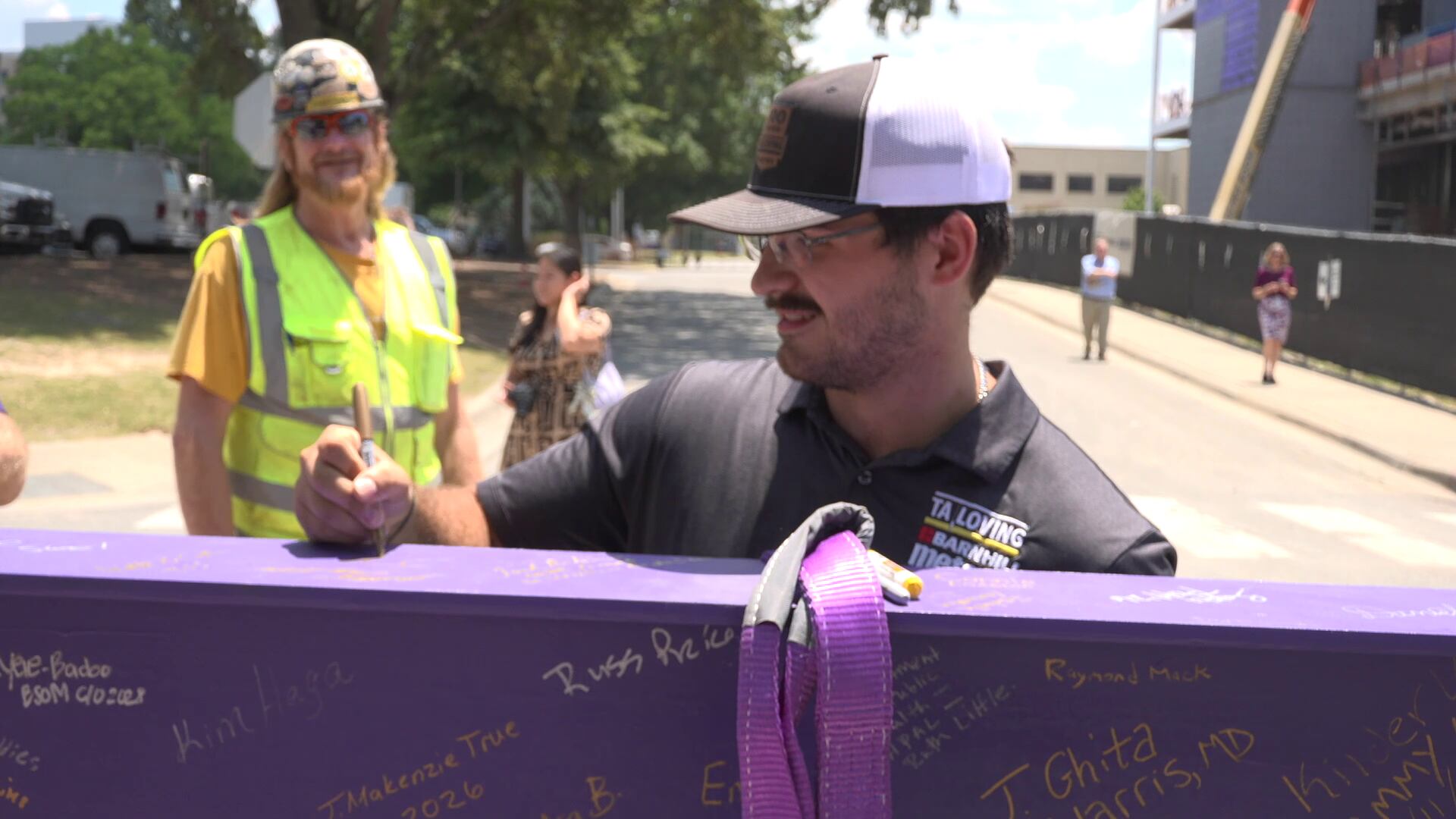 ECU holds topping out ceremony for new Brody Center for Medical Education